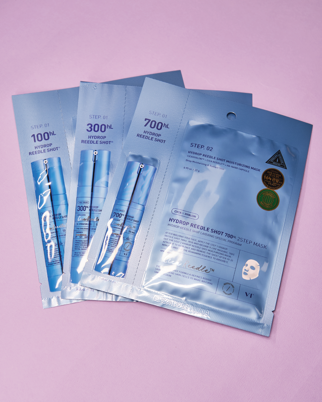 VT COSMETICS Hydrop Reedle Shot Moisturizing Mask 2 Step Mask – Koral ...